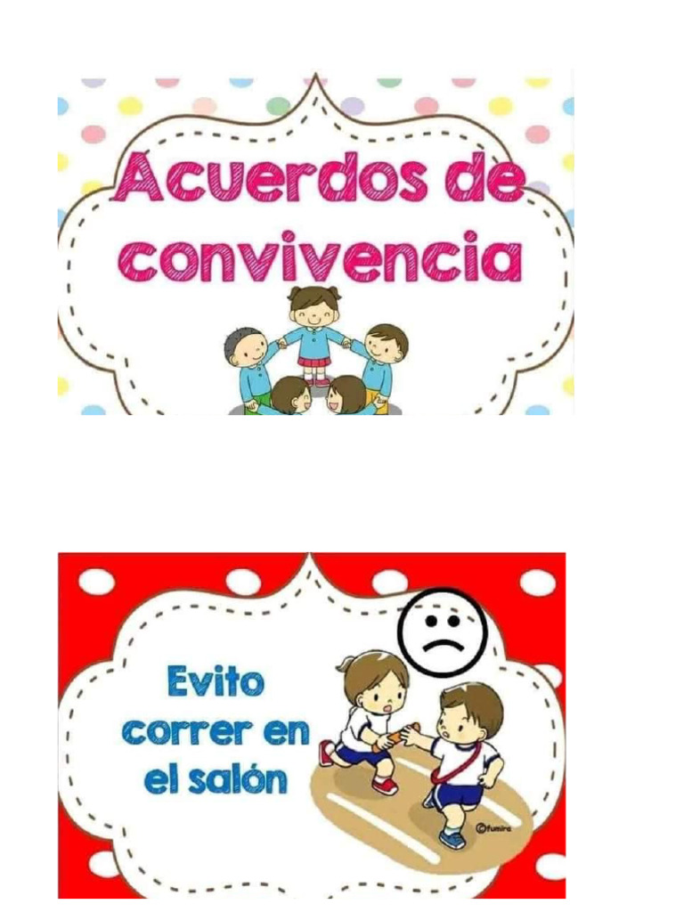 Acuerdos de Convivencia | PDF