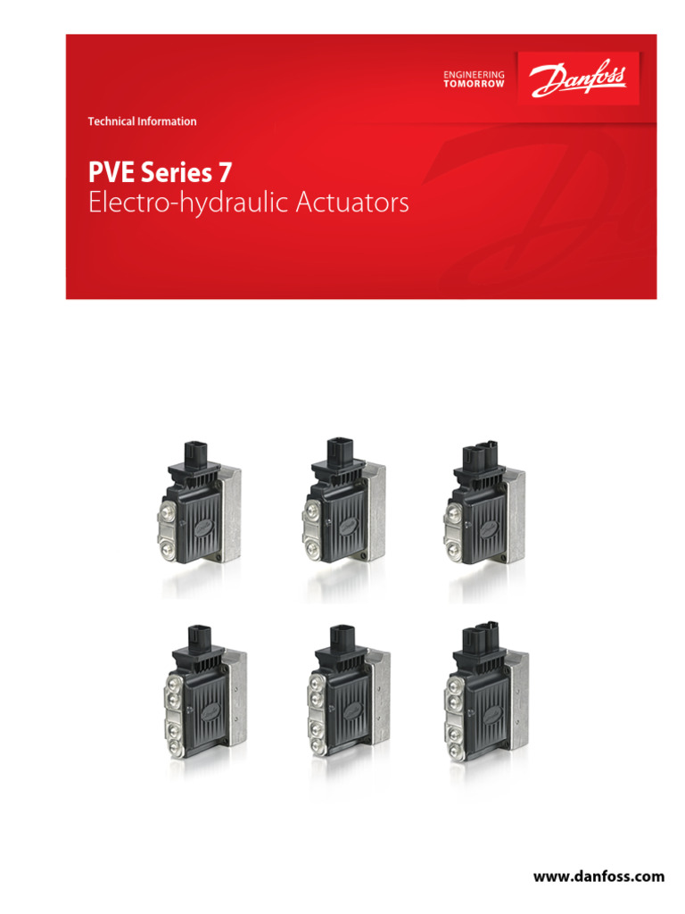 Danfoss PVE Series 7 Actuator Guide | PDF