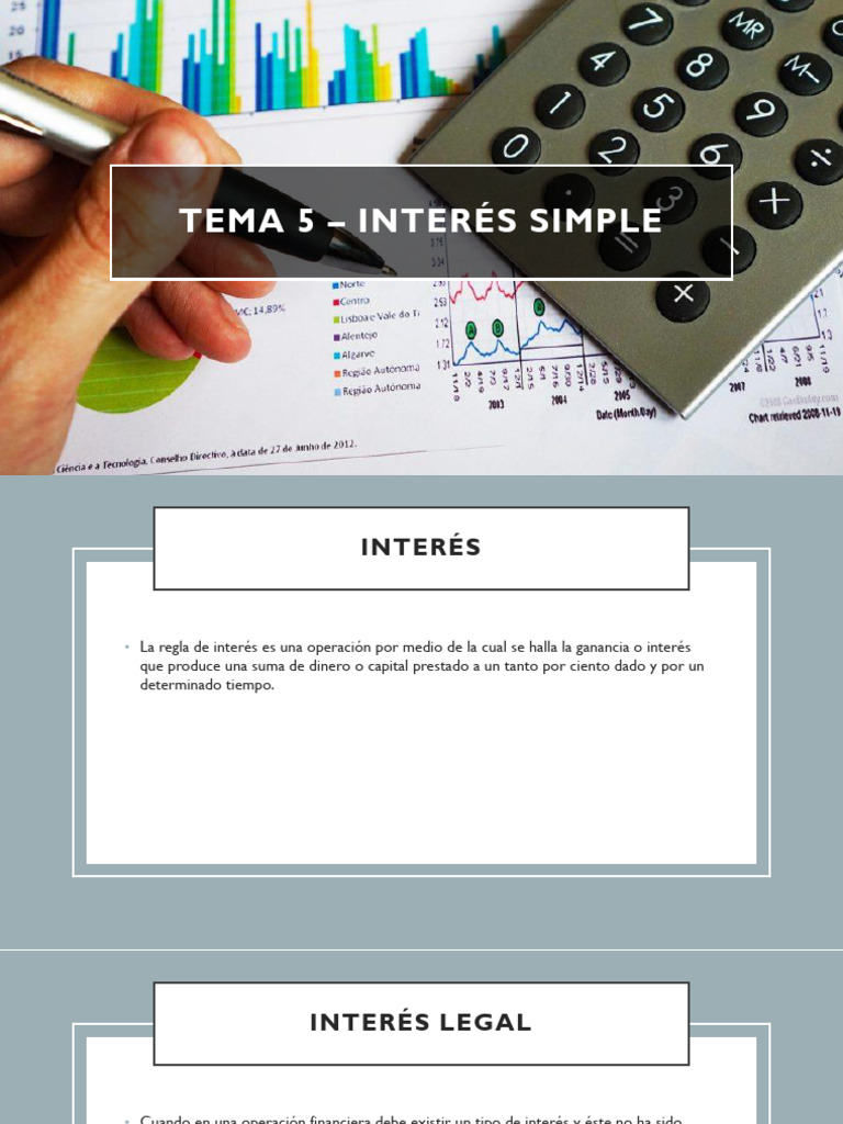 Tema 5 - InterÃ©s Simple | PDF