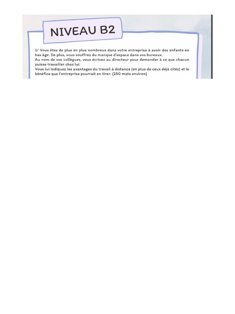 Delf B2 | PDF