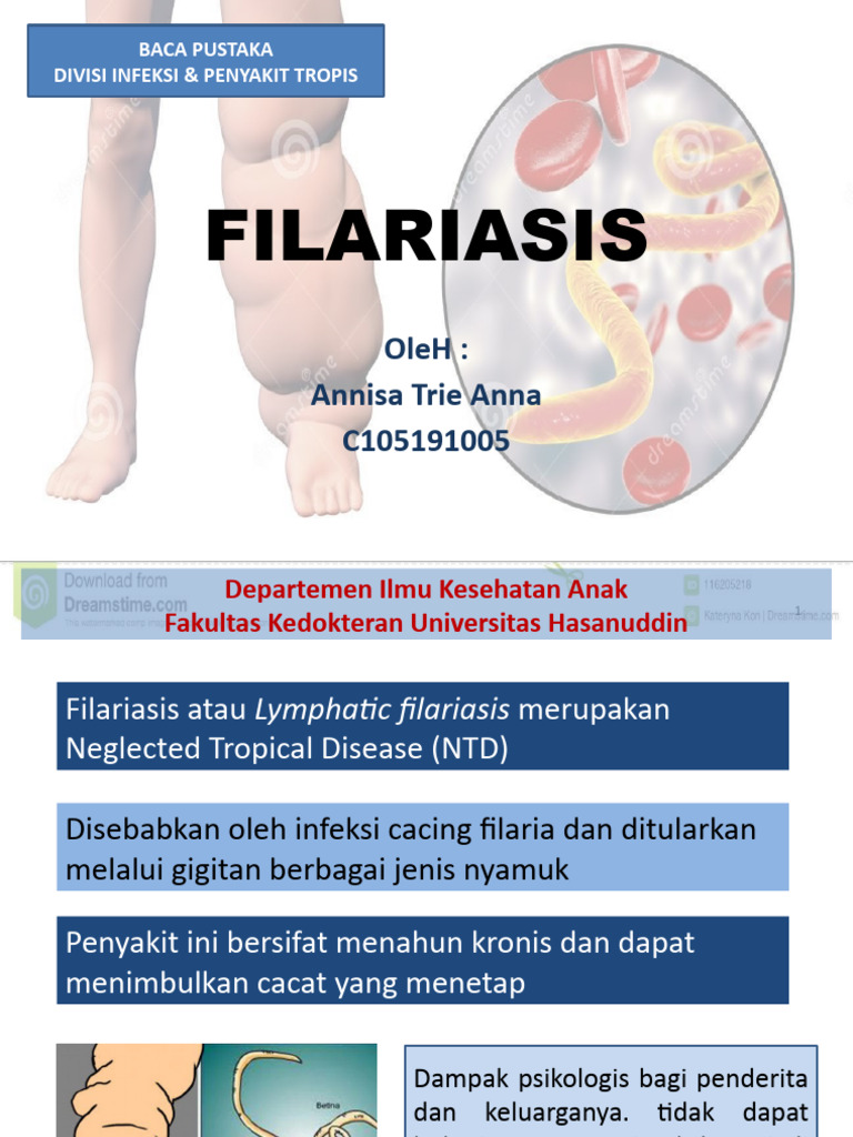 FILARIASIS Slide | PDF