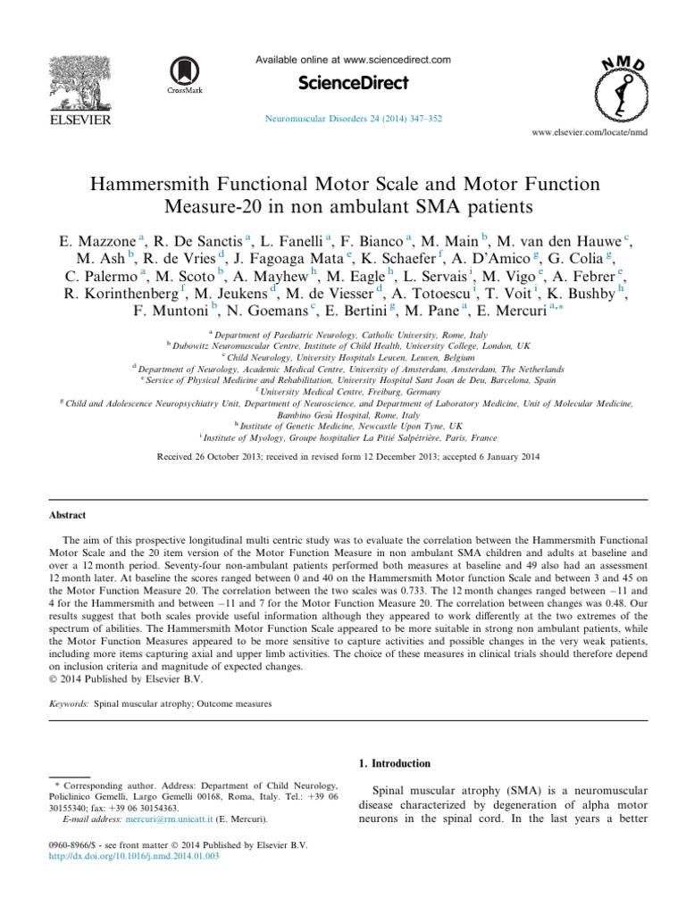 MFM-20 Hammersmith 2014 | PDF