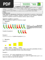 Regularidades em Sequências Numéricas 3º Ano | PDF | Sequência | Geometria