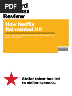 Netflix's HR Revolution Insights | PDF | Empowerment | Motivation