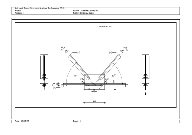 Assemblage Des Contreventement (Schéma) | PDF