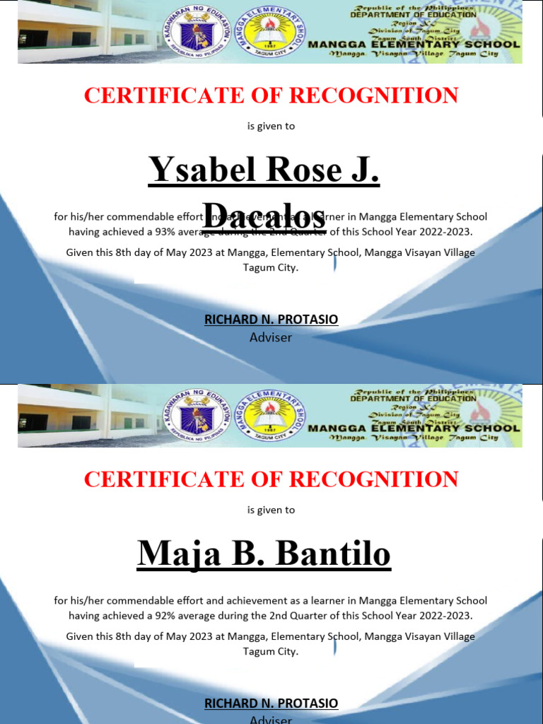 Q2 - Certificate | PDF