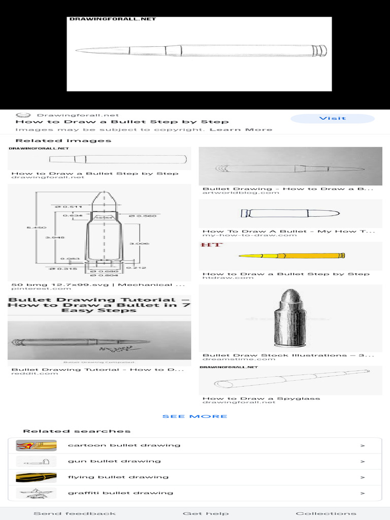 Bullet Drawing - Google Search | PDF