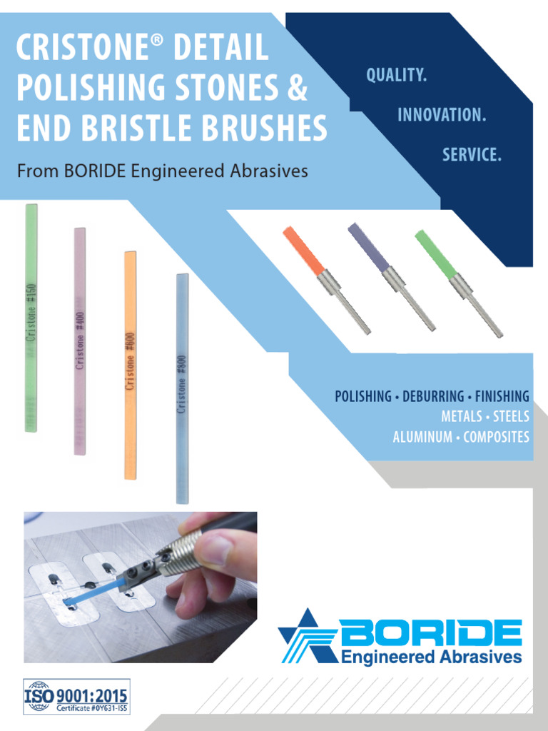 Cristone® Polishing Stones & Brushes | PDF