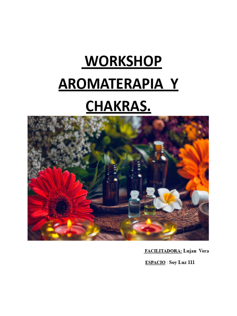 Aromaterapia y Armonización de Chakras | PDF | Amor | Aromaterapia