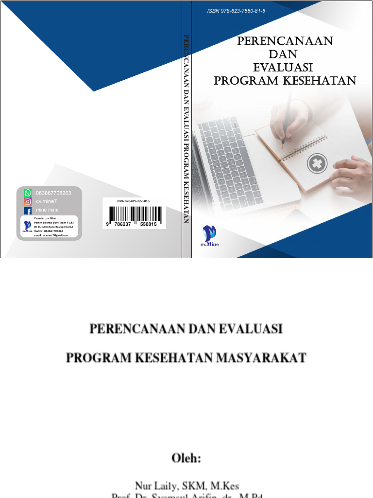 Buku Perencanaan Dan Evaluasi Program Kesehatan Masyarakat | PDF