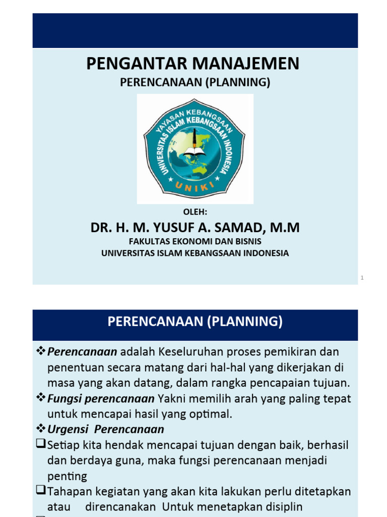 Pengantar Manajemen | PDF