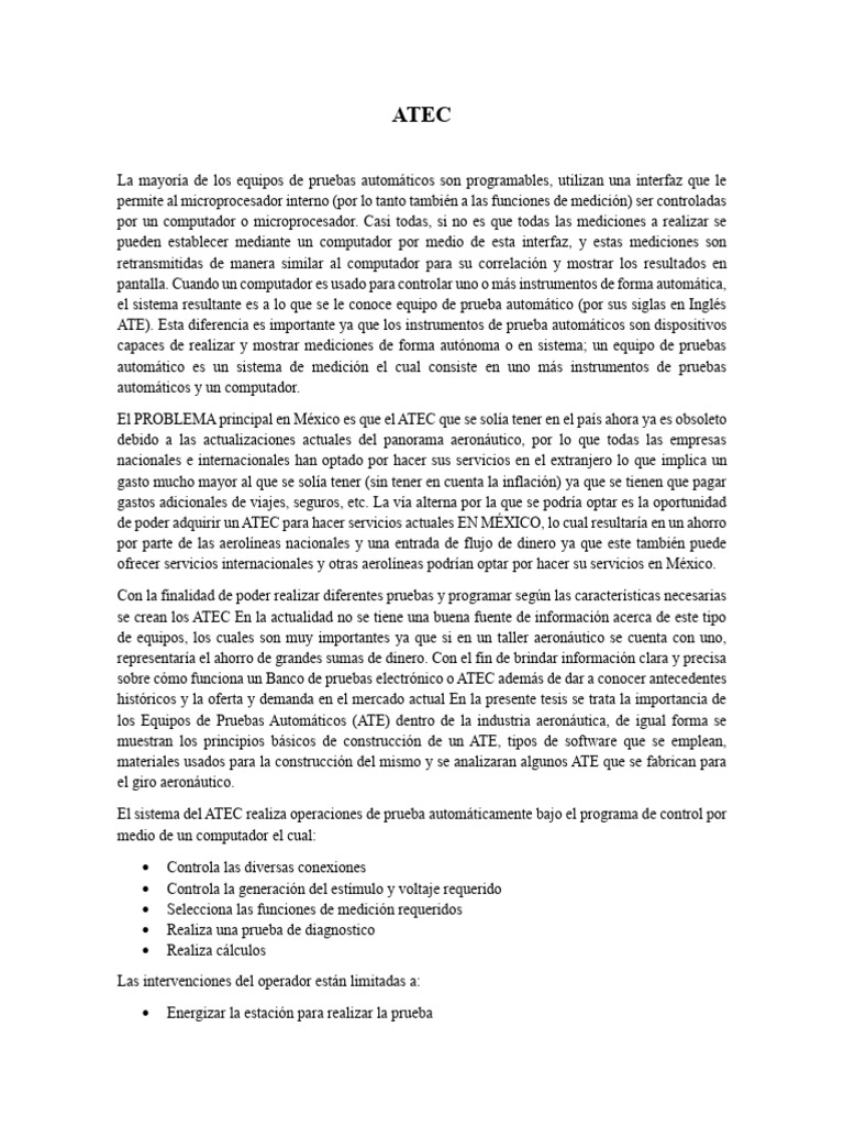 ATEC | PDF
