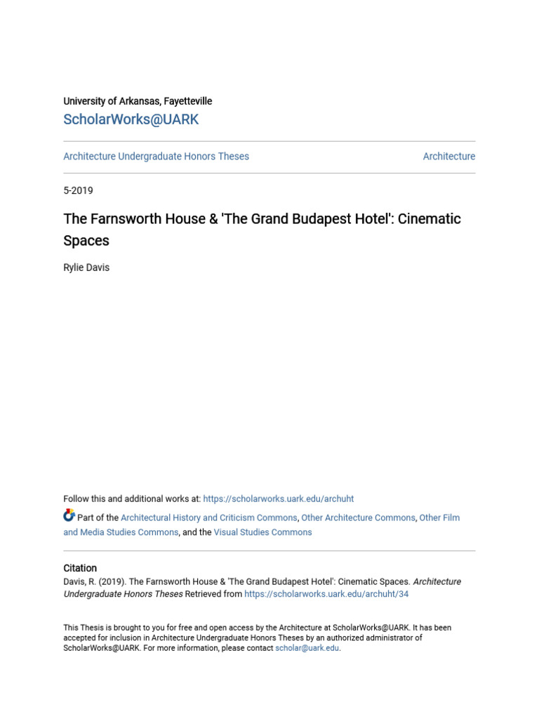 The Farnsworth House | PDF | Perspective (Graphical) | Collage