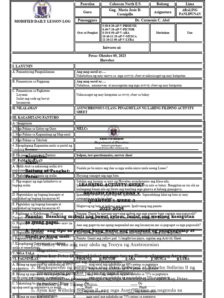 Asynchronous Las LP Test Oct 5 2023 | PDF