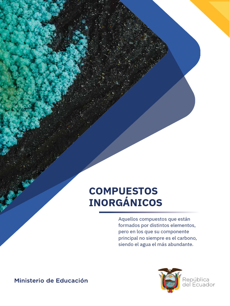COMPUESTOS INORGÁNICOS | PDF | Compuestos químicos | Hidróxido