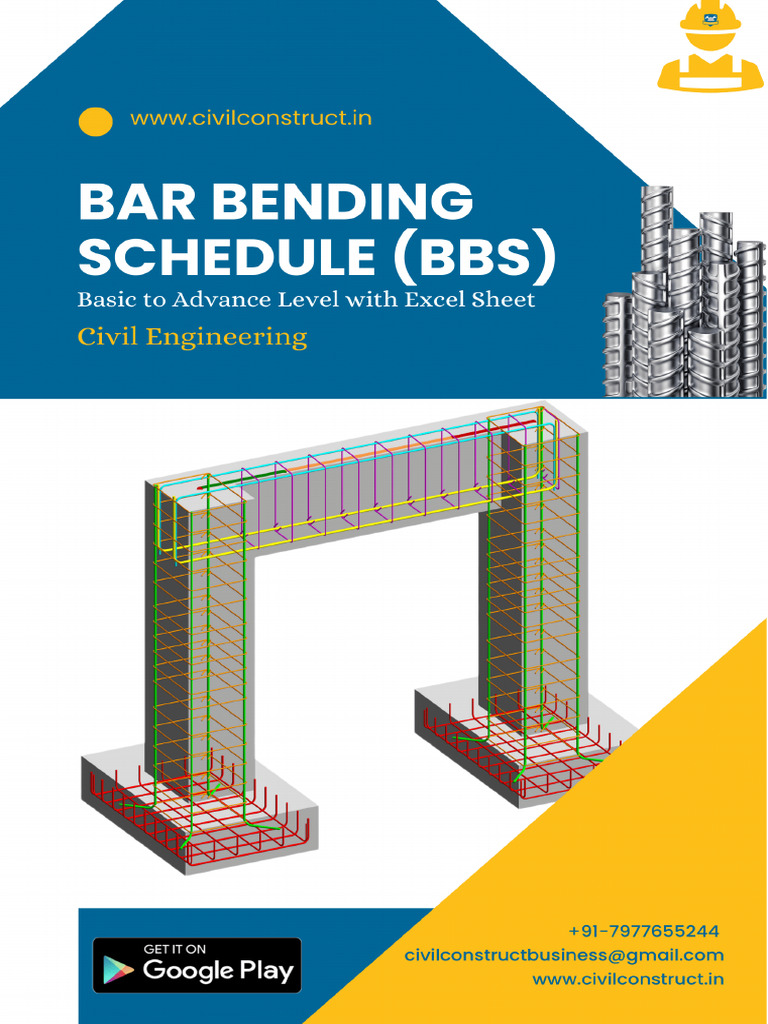 Bar Bending Schedule Bbs 1696669403 | PDF