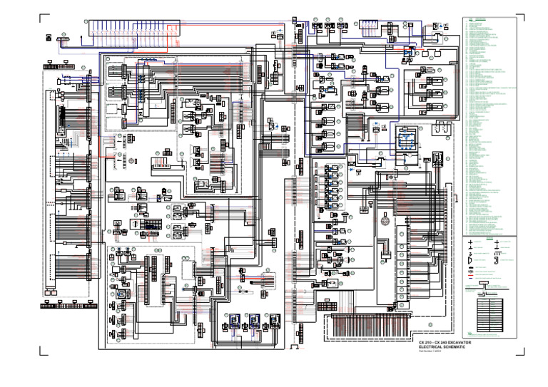 CX 210 Electrical Diagram | PDF