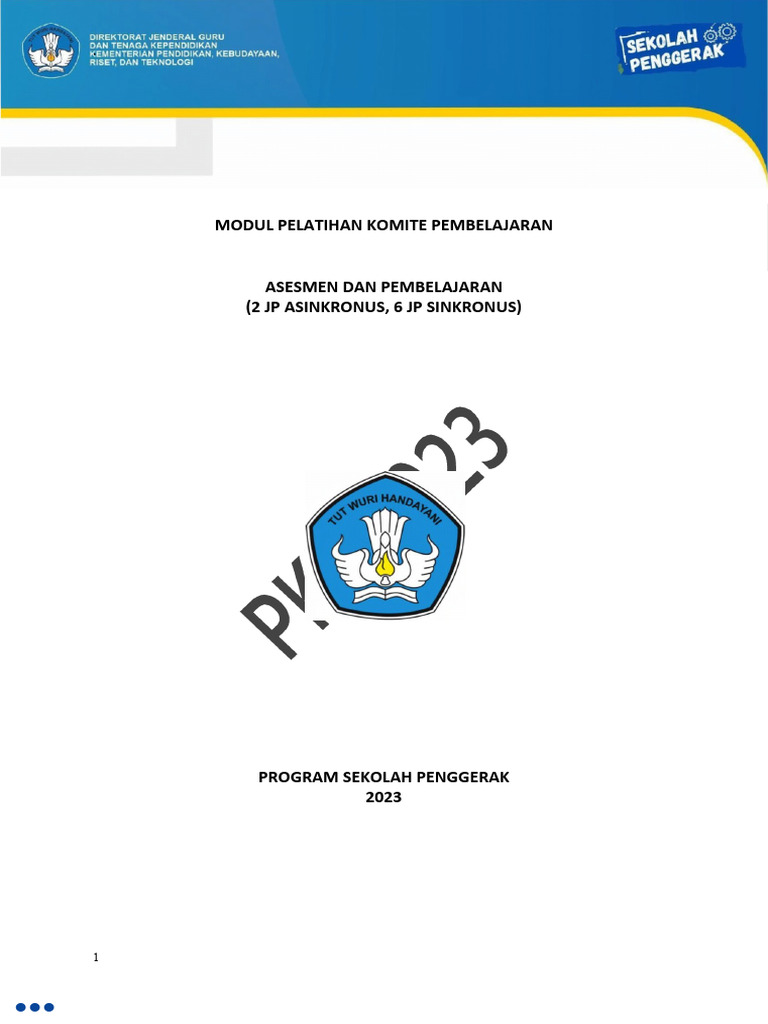 Modul Asesmen Dan Pembelajaran | PDF
