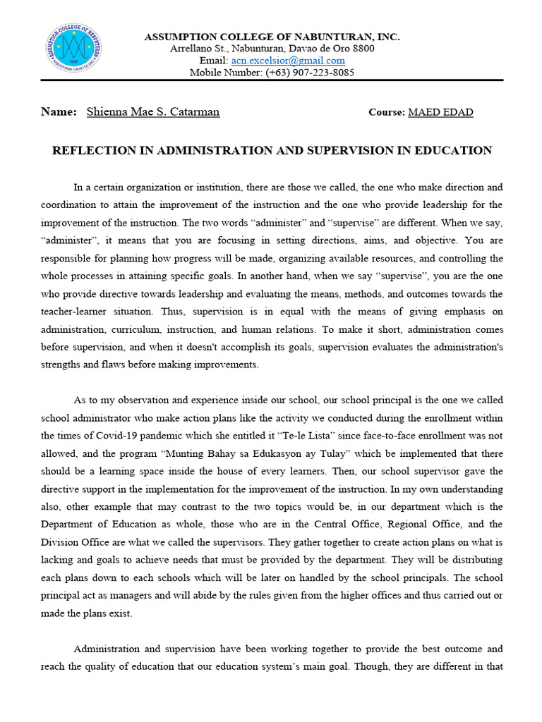 Educ 204 (00585) CATARMAN, SHIENNA MAE S. | PDF