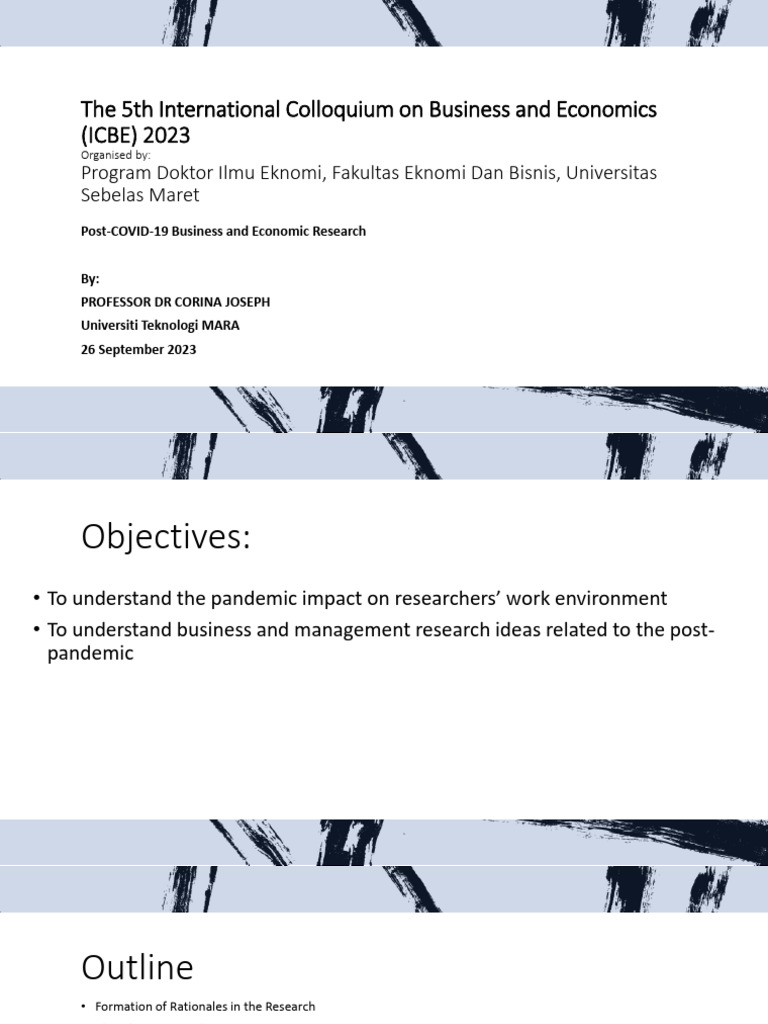 ICBE 2023 - Corina - 25 September 2023 | PDF