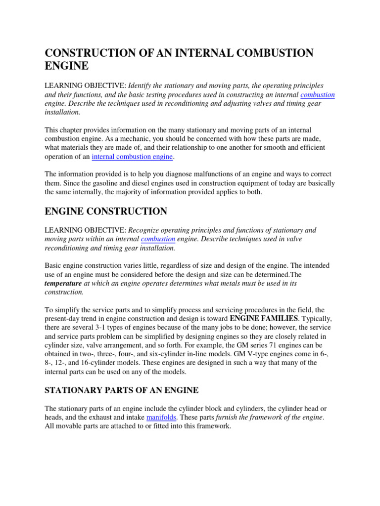 Engine Technology | PDF | Piston | Internal Combustion Engine