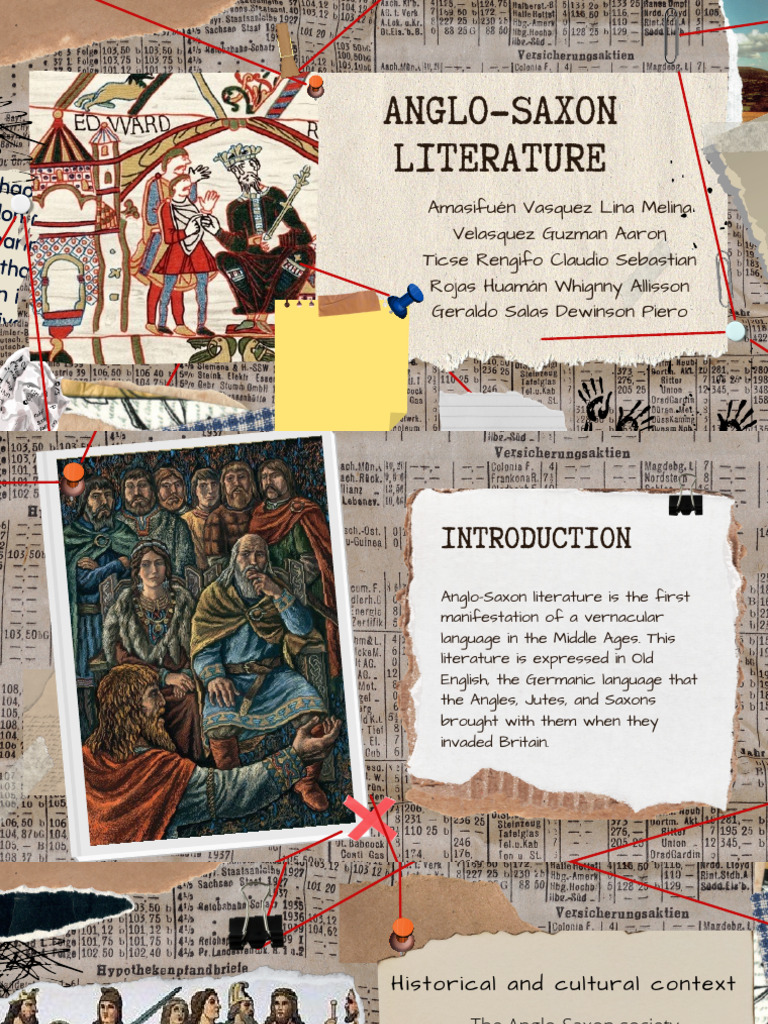 Anglo Saxon Literature | PDF | Anglo Saxons | Beowulf