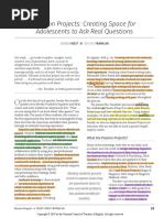 School Project Proposal Template | PDF | Mentorship | Reason