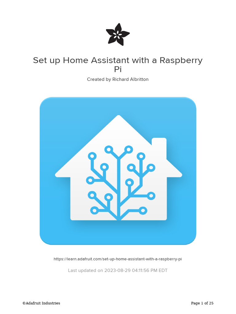 Set Up Home Assistant With A Raspberry Pi | PDF | Raspberry Pi ... Set Up Home Assistant With A Raspberry Pi | PDF | Raspberry Pi ...