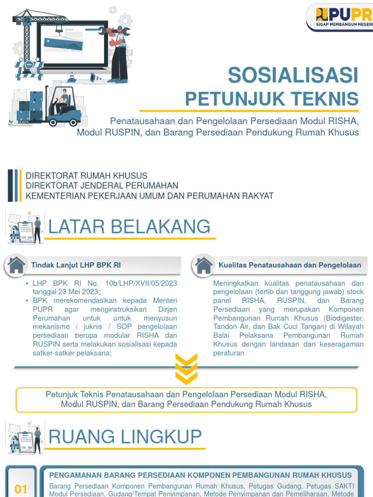 20230927 - Paparan Juknis Penatausahaan Dan Pengelolaan Persediaan ...