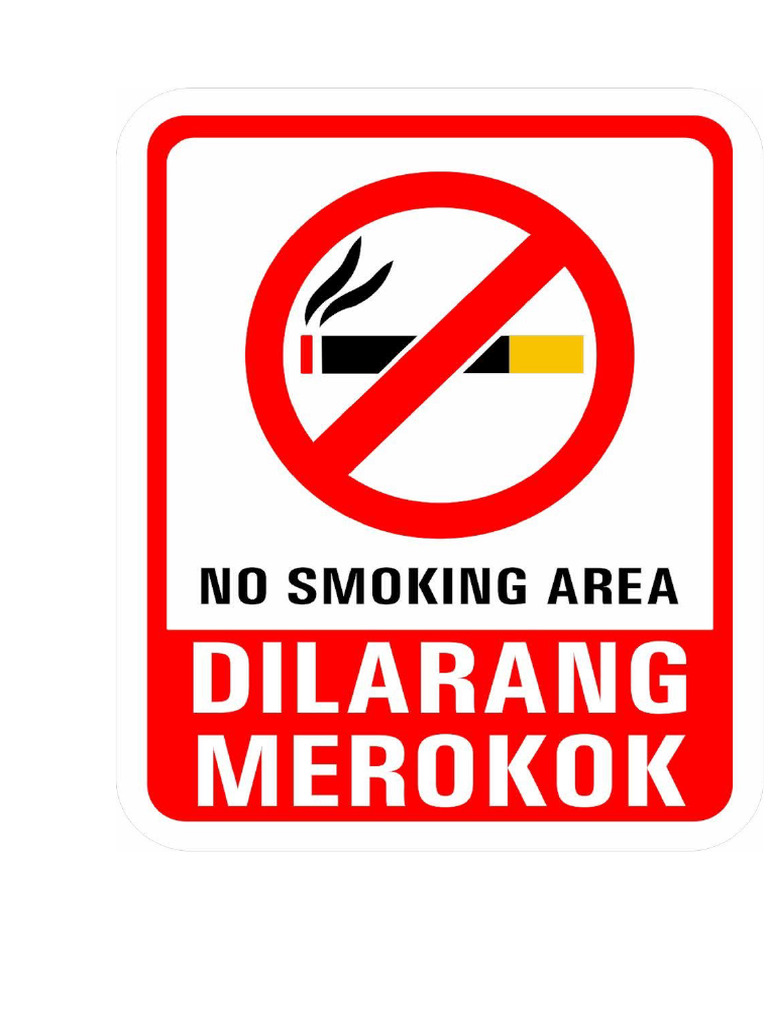 Dilarang Merokok | PDF