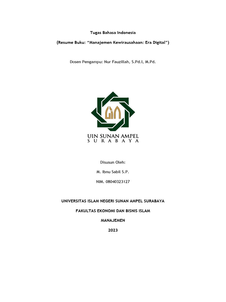 T2. M.ibnu Sabil S.P | PDF