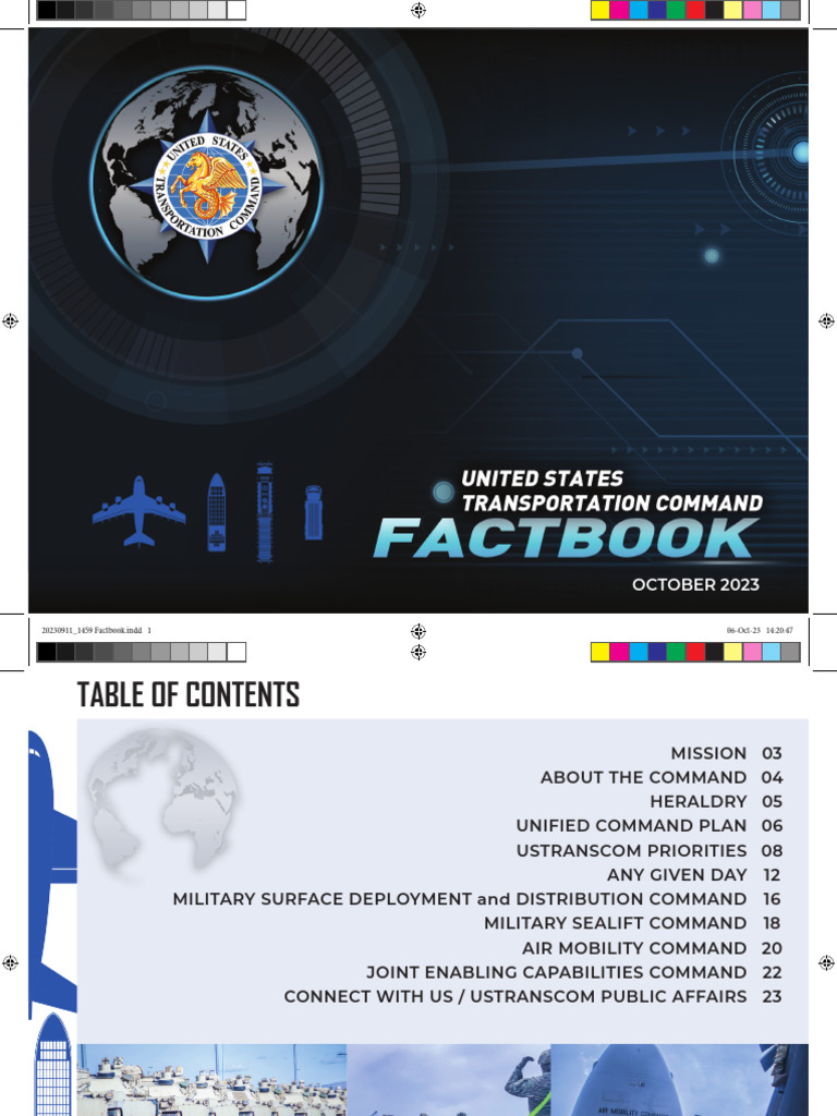 USTRANSCOM Overview and Priorities 2023 | PDF | Military | Military Of ...