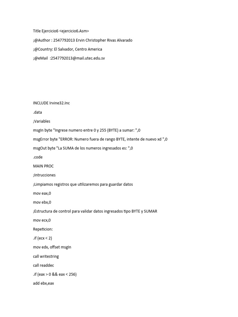 Ejercicios Pdf Programación De Computadoras Ingeniería De Software