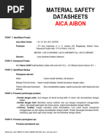 Tabel Msds Oli Bekas | PDF