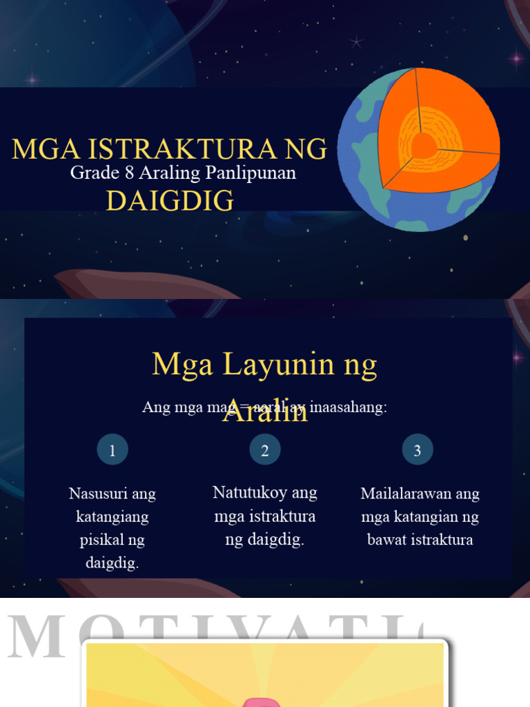 Istraktura NG Daigdig | PDF