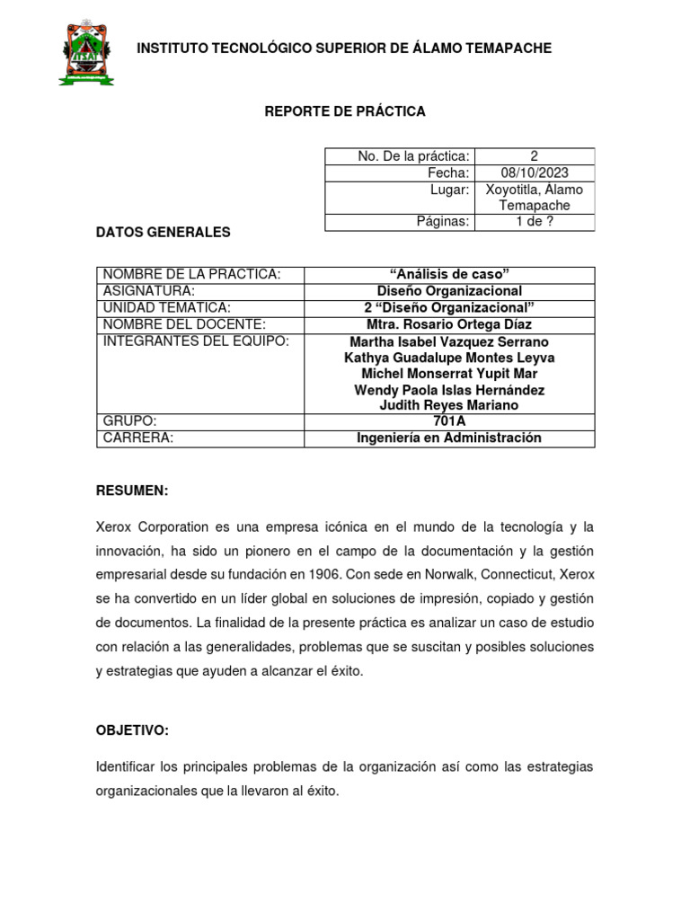 U2 Act3 Practica2 | PDF