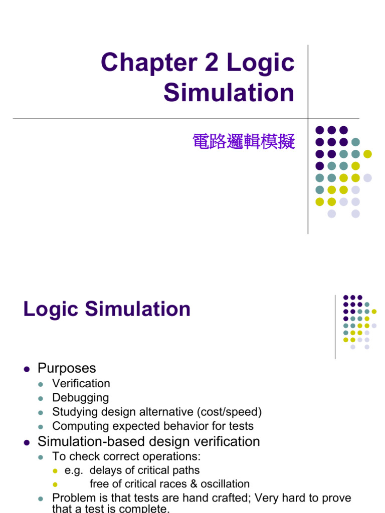 Ch2 Logic Simulation Pdf