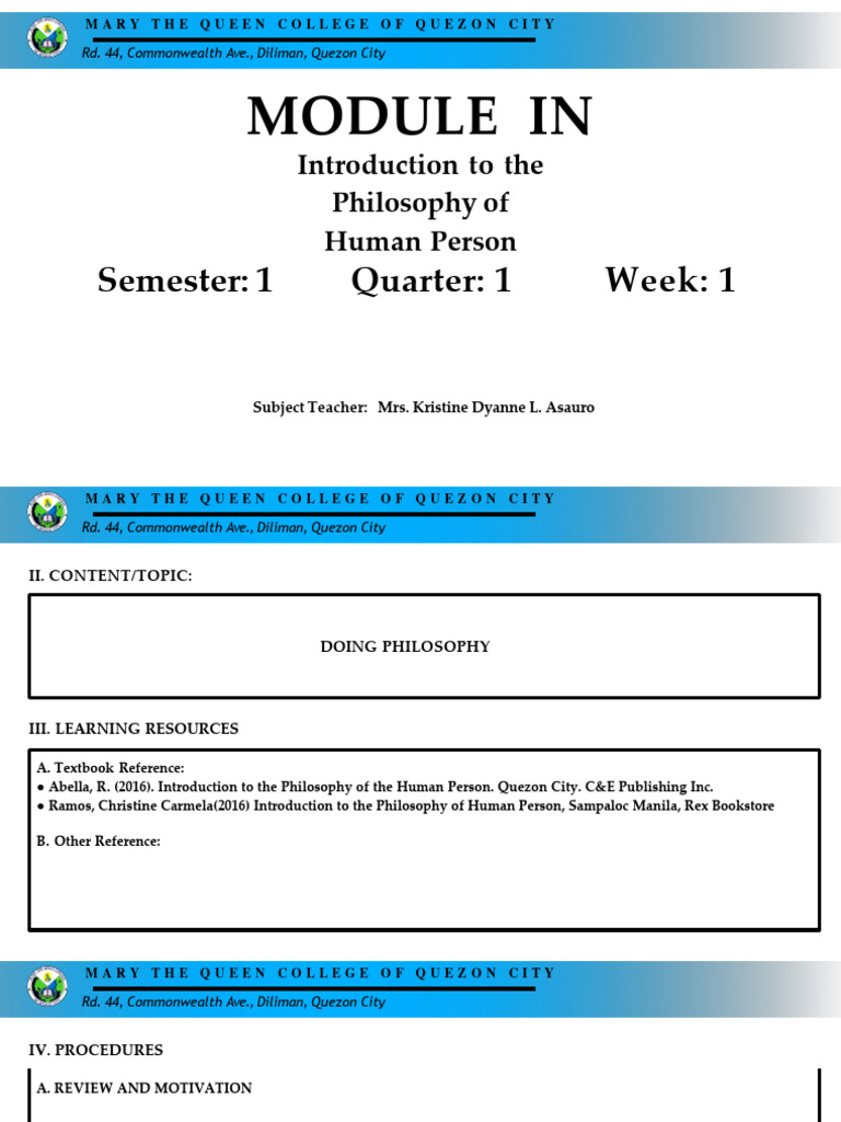 Itph Module 1 | PDF | Metaphysics | Epistemology