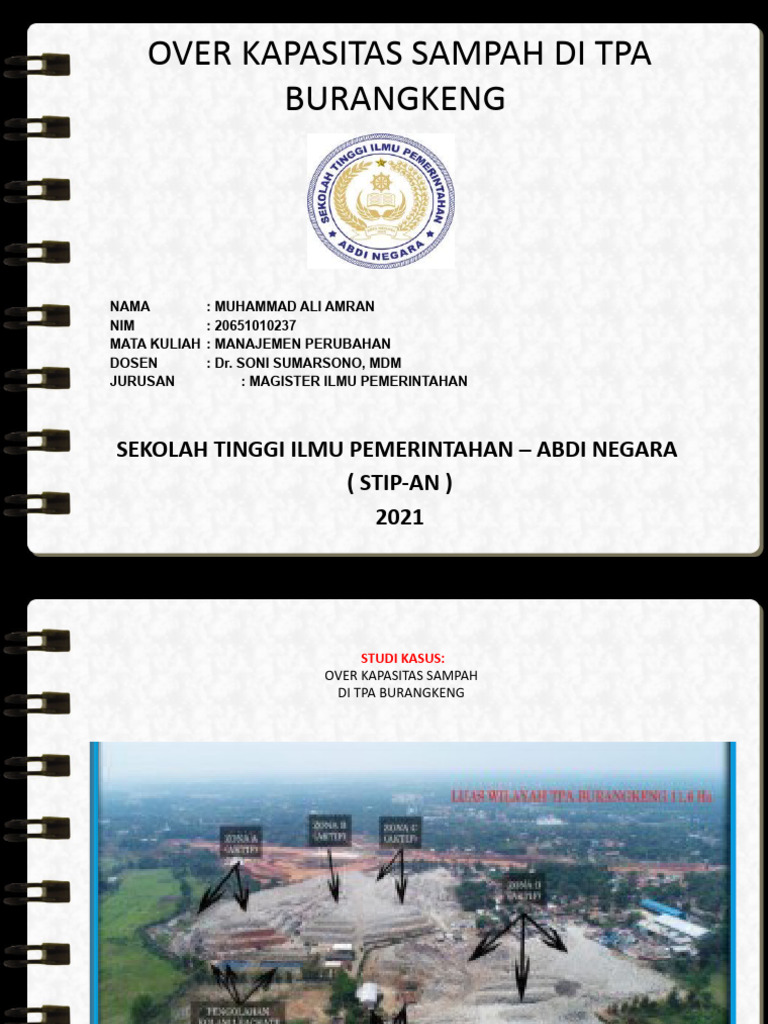 Overkapasitas Sampah TPA Burangkeng | PDF