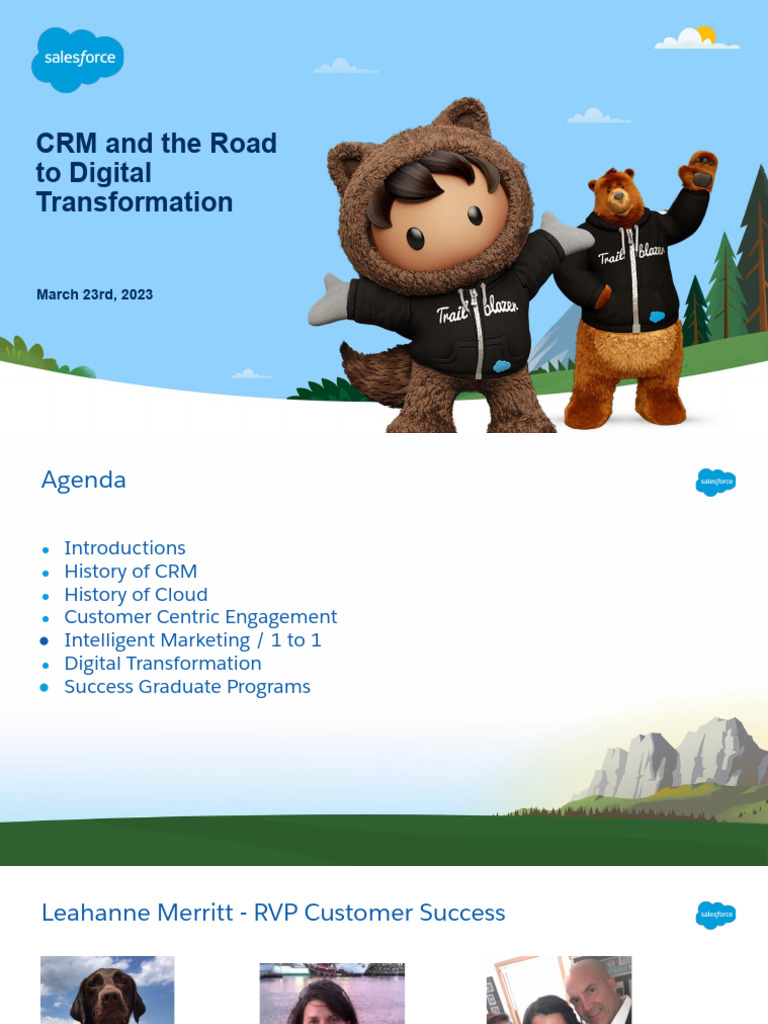 Crm And The Road To Digital Transformation March 23rd 2023 Pdf