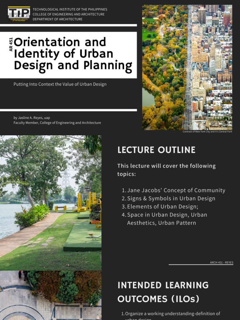 IM2.0. Orientation and Identity of Urban Design and Planning (Part 1 of ...