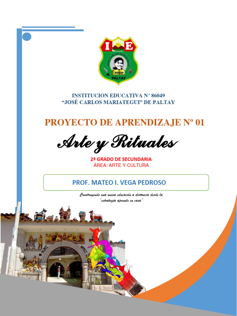 Modelo Proyecto Educativo Arte y Cultura | PDF