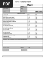 Chain Block Inspection Checklist Form | PDF