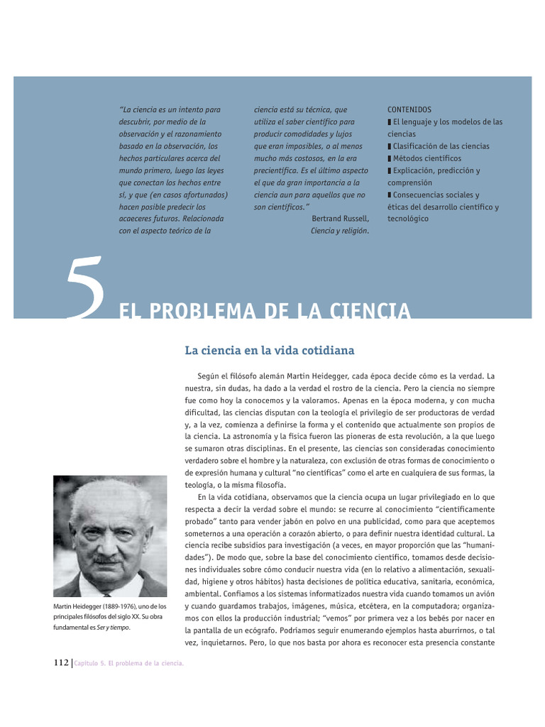 La Ciencia en La Vida Cotidiana | PDF