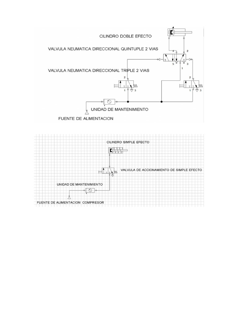 Practica Neumatica Fluidsim | PDF