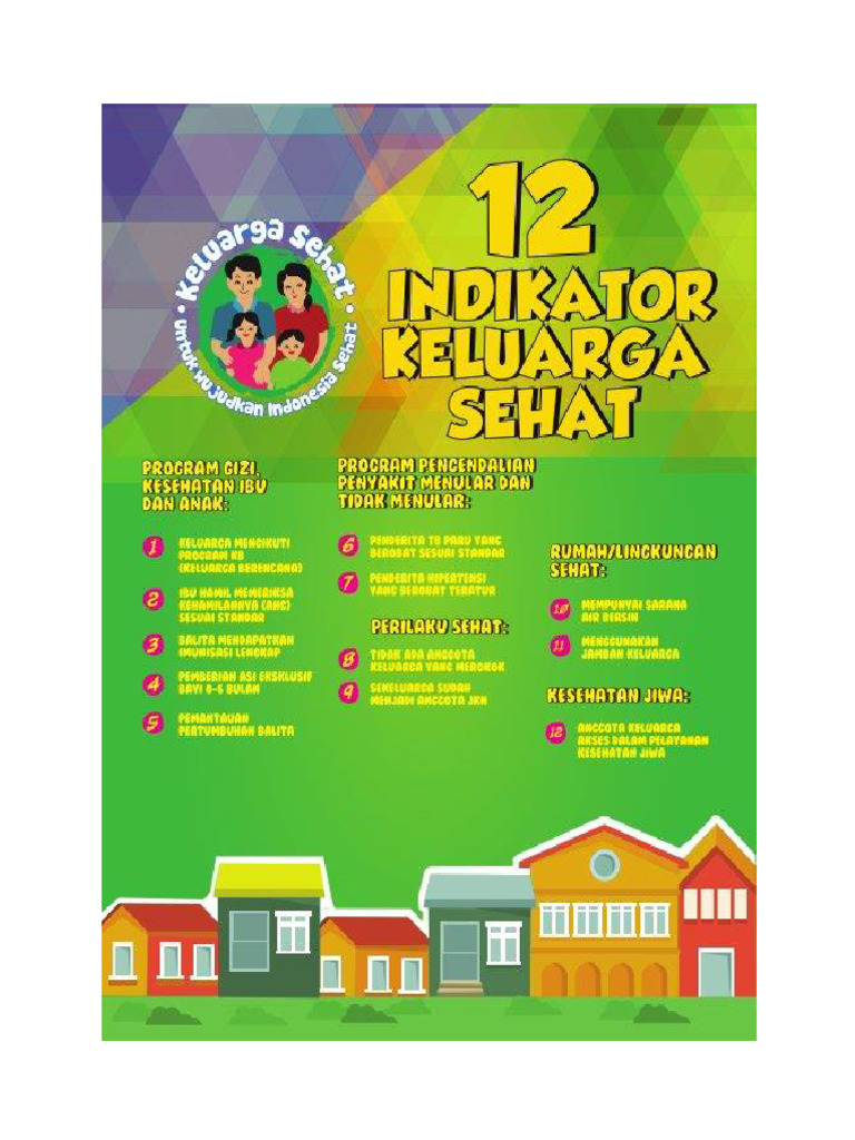 Poster Keluarga Sehat | PDF