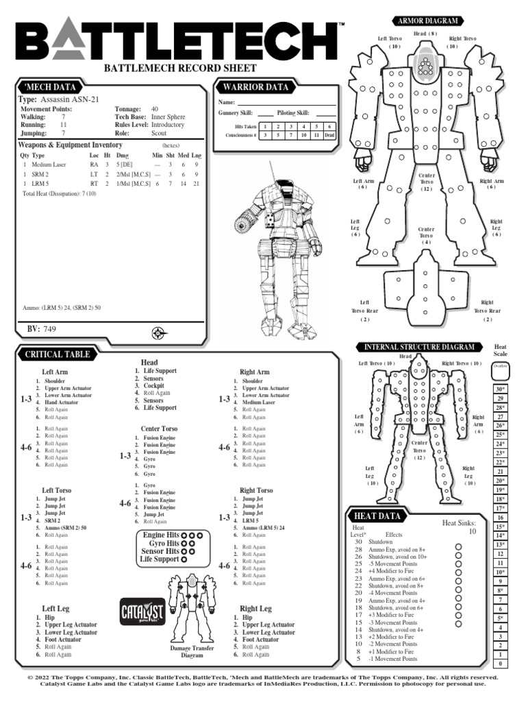 Assassin ASN-21 | PDF
