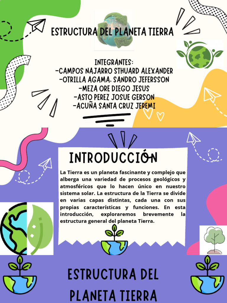 Estructura Delmplaneta Tierra 2 | PDF