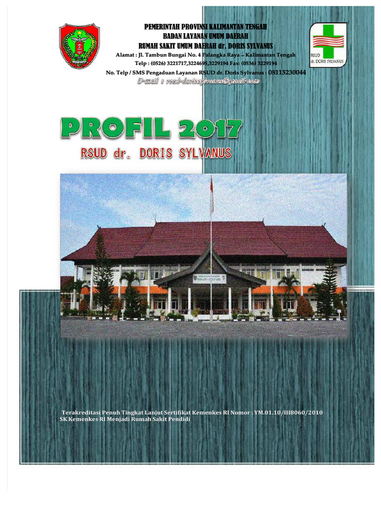 Pdf Profil Rsud Dr Doris Sylvanus 2017pdf Compress Pdf
