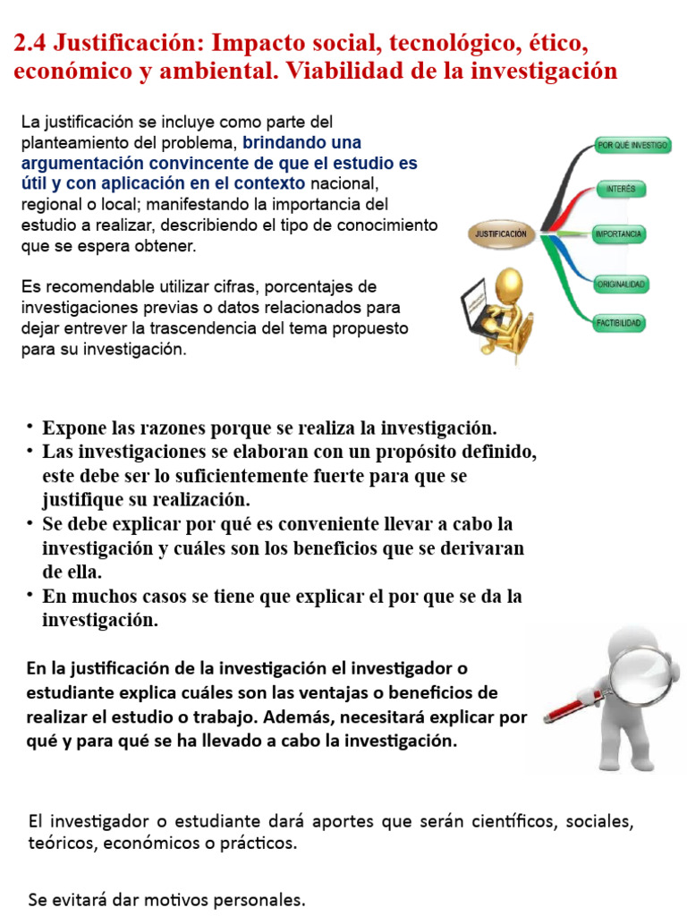 2 - 4 - Justificacion | PDF | Conocimiento